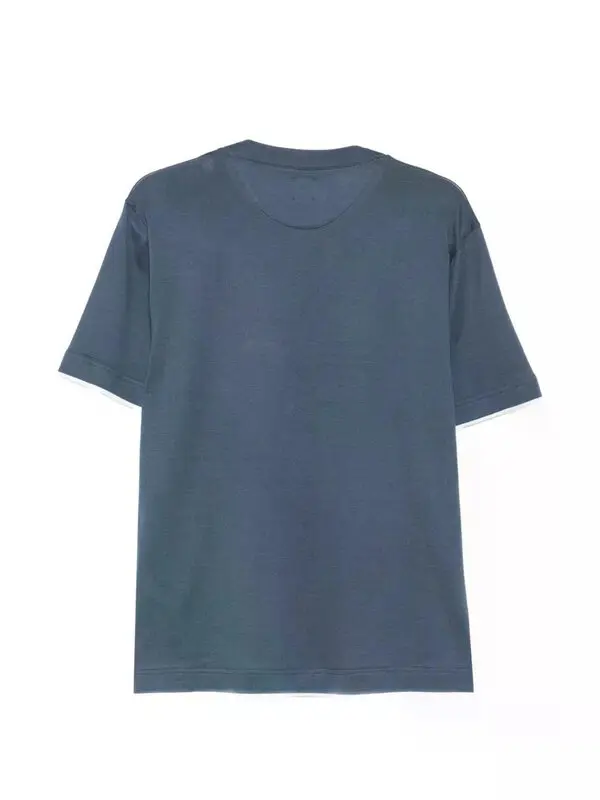 Eleventy Layered-effect Short-sleeve T-shirt