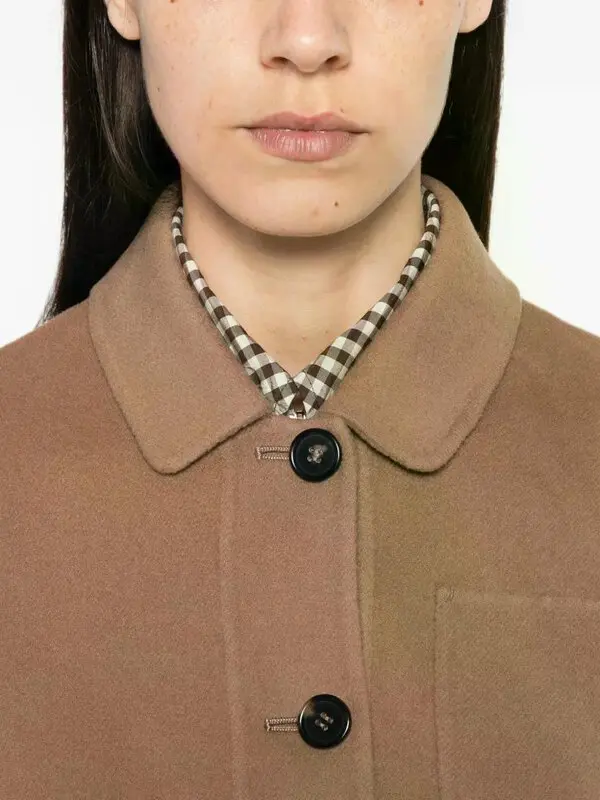 Max Mara Cropped Button-down Jacket