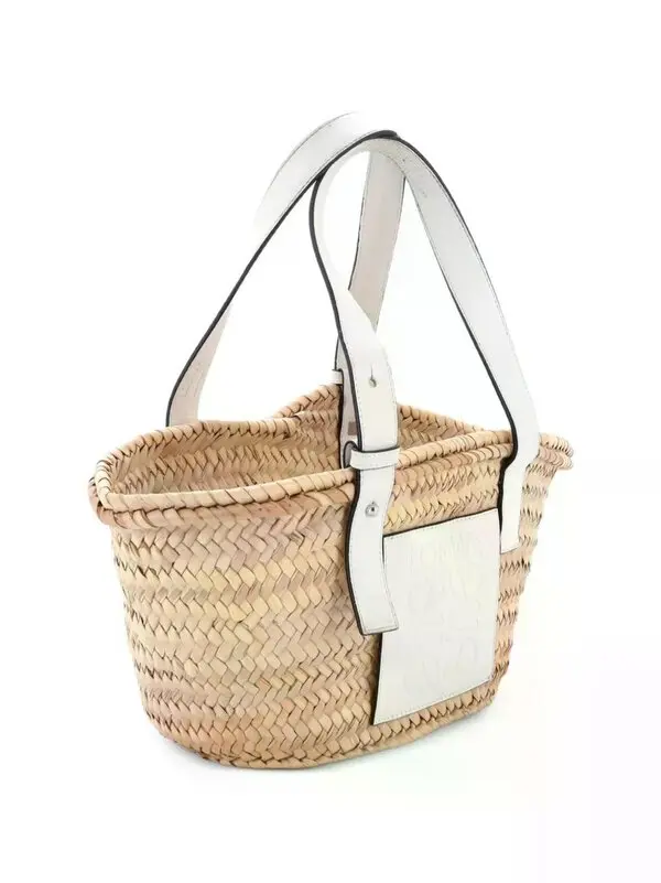 Loewe Basket Raffia Medium Tote Bag