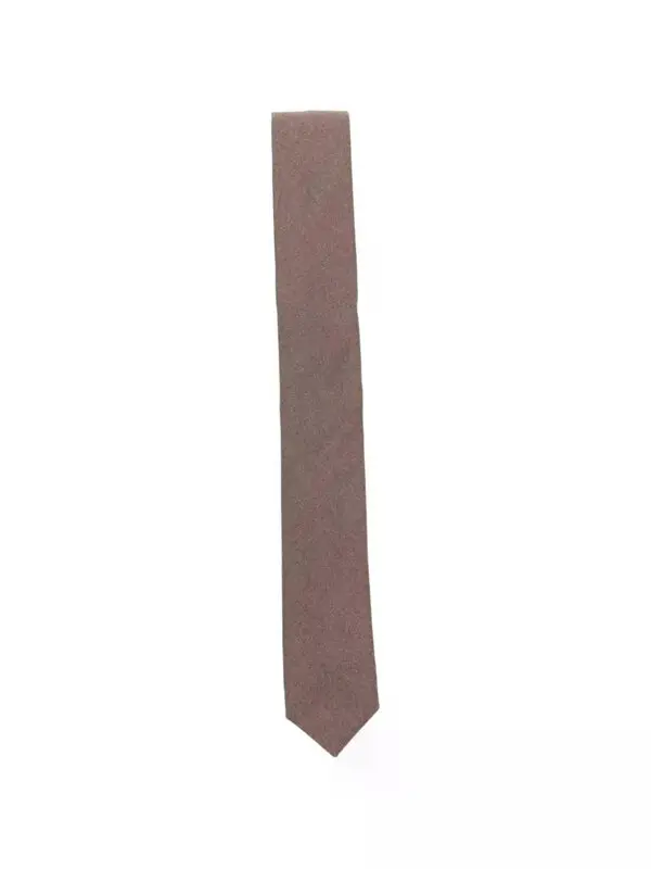 Eleventy Brushed-finish Tie