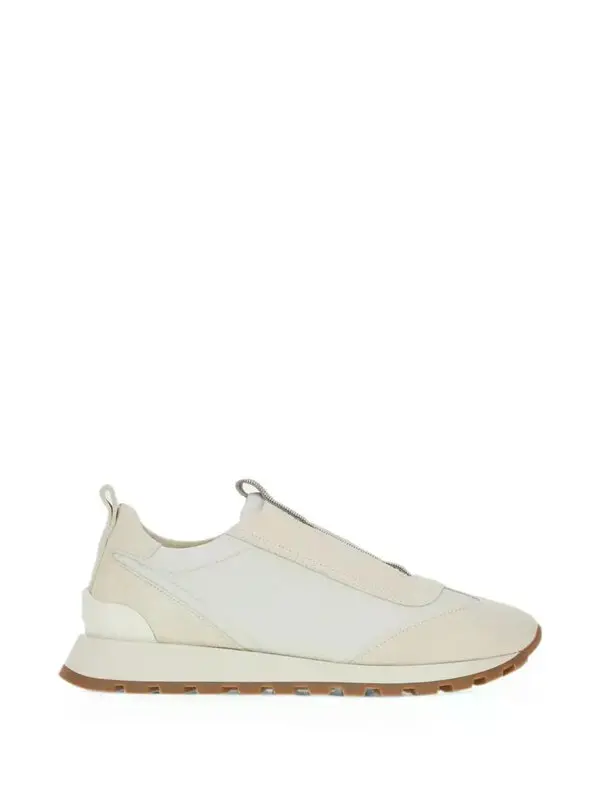 Brunello Cucinelli Suede-panelled Sneakers