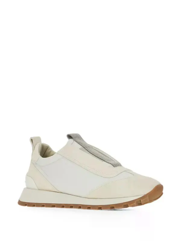 Brunello Cucinelli Suede-panelled Sneakers