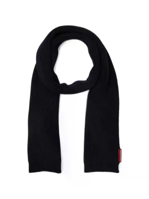 Dsquared2 Ribbed-knit Scarf And Beanie Hat