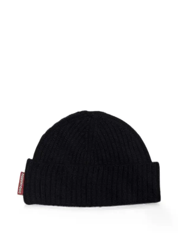 Dsquared2 Ribbed-knit Scarf And Beanie Hat