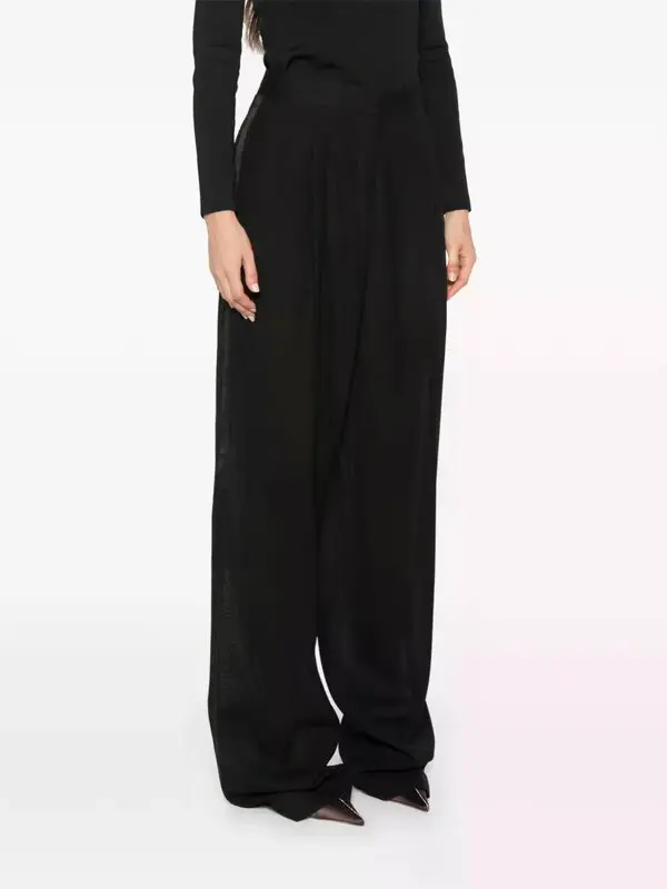 TOM FORD Satin-trimmed Pleated Trousers