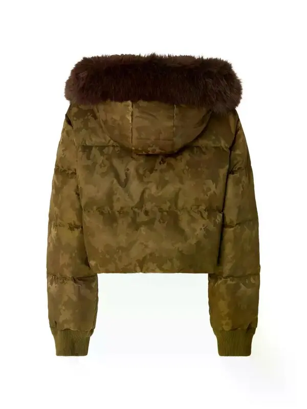 Pinko Camouflage-pattern Puffer Jacket