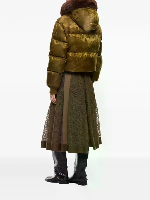 Pinko Camouflage Puffer Jacket