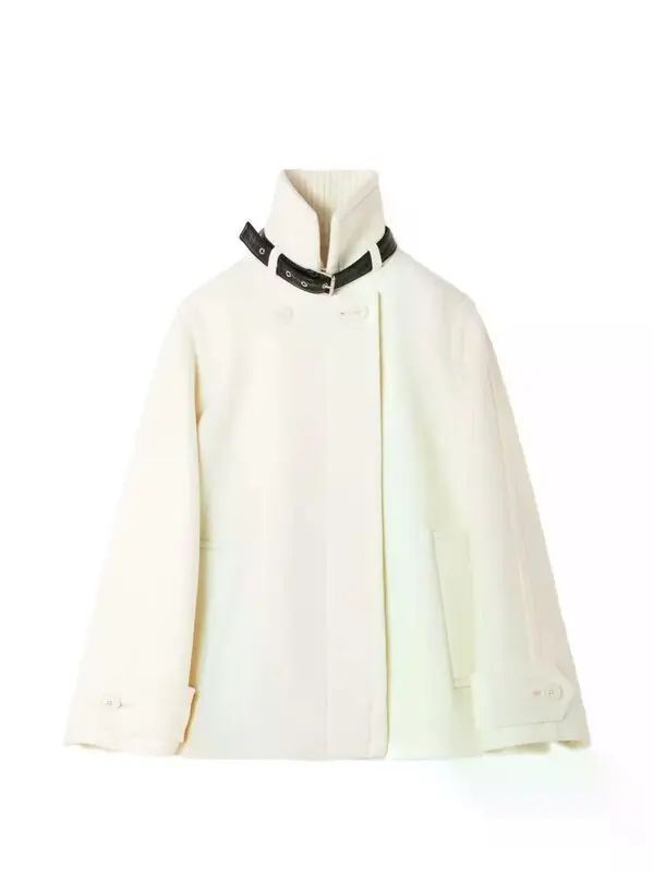 LANVIN Buckle-detail Double-breasted Coat