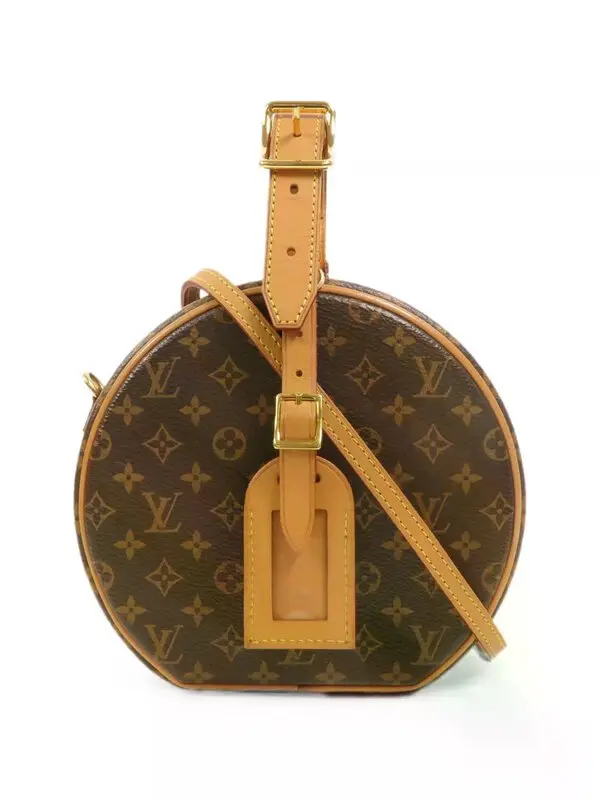 LOUIS VUITTON Petite Boite Chapeau Two-way Handbag