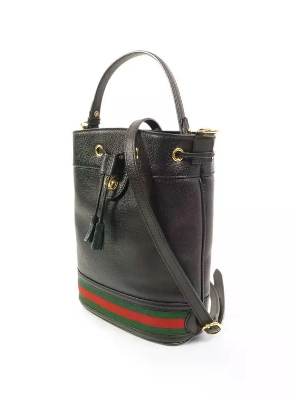 Gucci Ophidia Web Bucket Bag