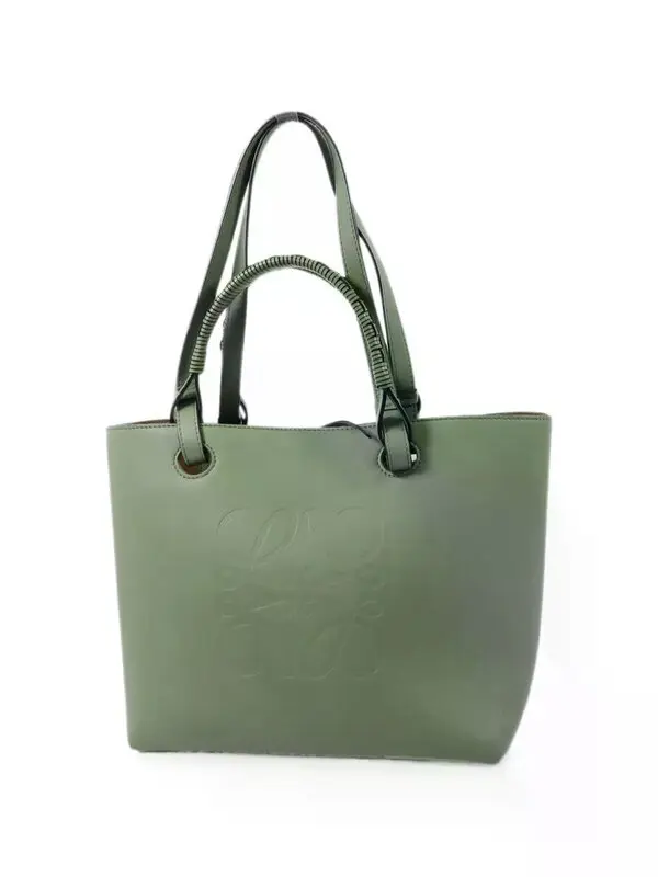 Loewe Anagram Leather Tote Bag