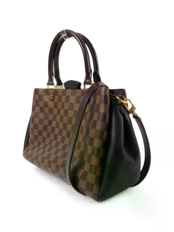 LOUIS VUITTON Brittany Damier Tote Bag