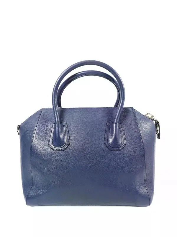 Givenchy Small Antigona Leather Tote Bag - Blue