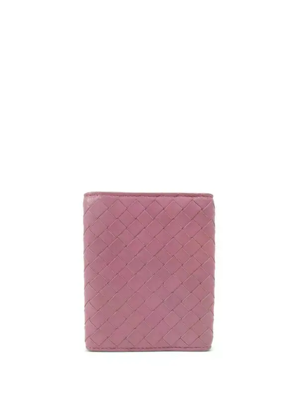 Bottega Veneta Intrecciato Wallet - Pink