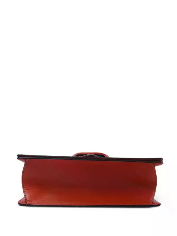 Loewe Barcelona Foldover-top Shoulder Bag - Red