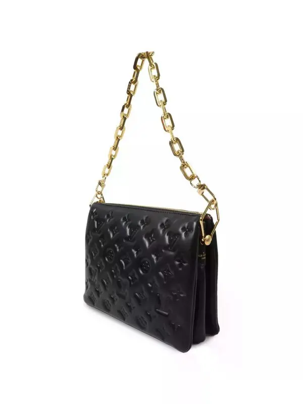 LOUIS VUITTON Coussin Pm Monogram Tote Bag - Black