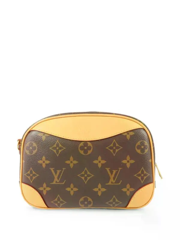 LOUIS VUITTON Monogram Canvas Deauville Mini Bag - Brown