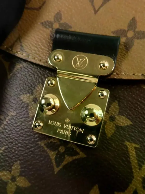 LOUIS VUITTON Monogram Reverse Camera Box Cross Body Bag