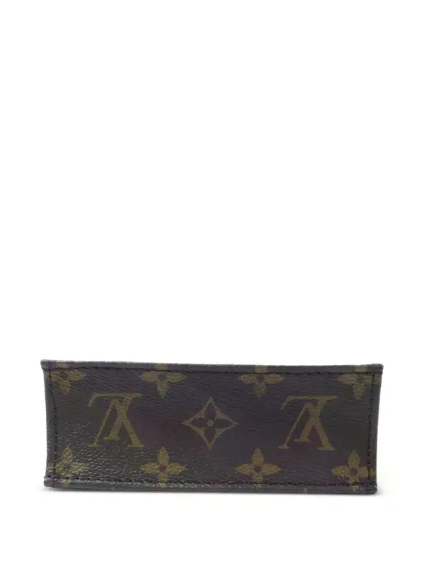 LOUIS VUITTON Petit Sac Plat Monogram Tote Bag