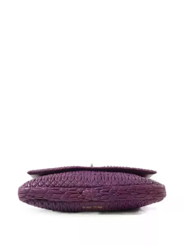 Miu Miu Braided Shoulder Bag