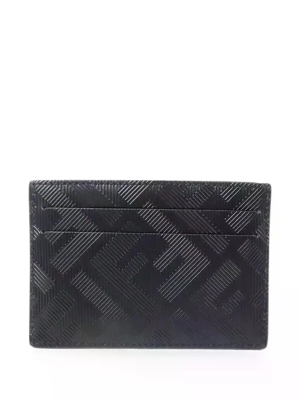 Fendi Ff Logo Card Case