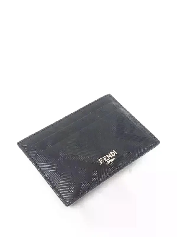 Fendi Ff Logo Card Case
