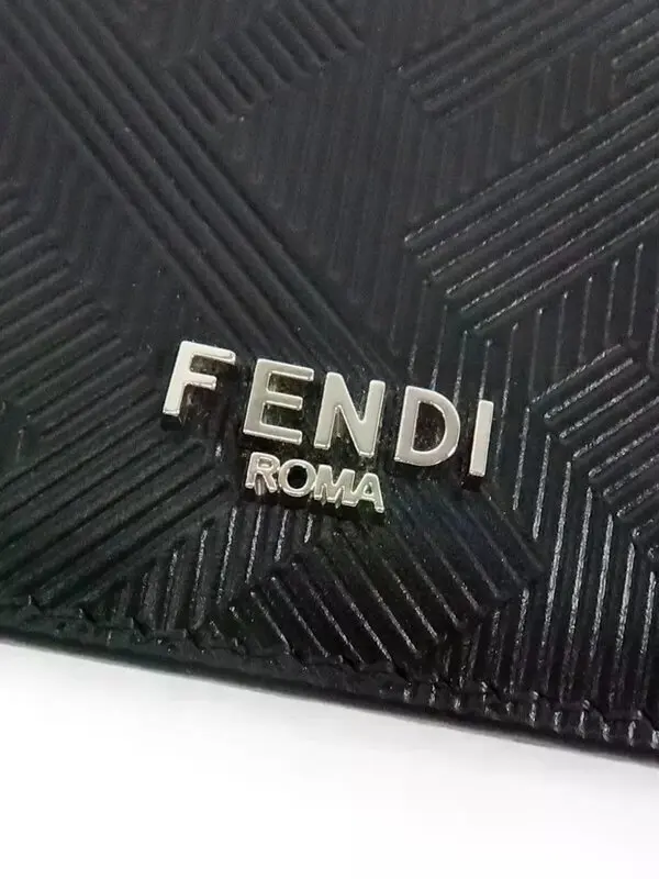 Fendi Ff Logo Card Case