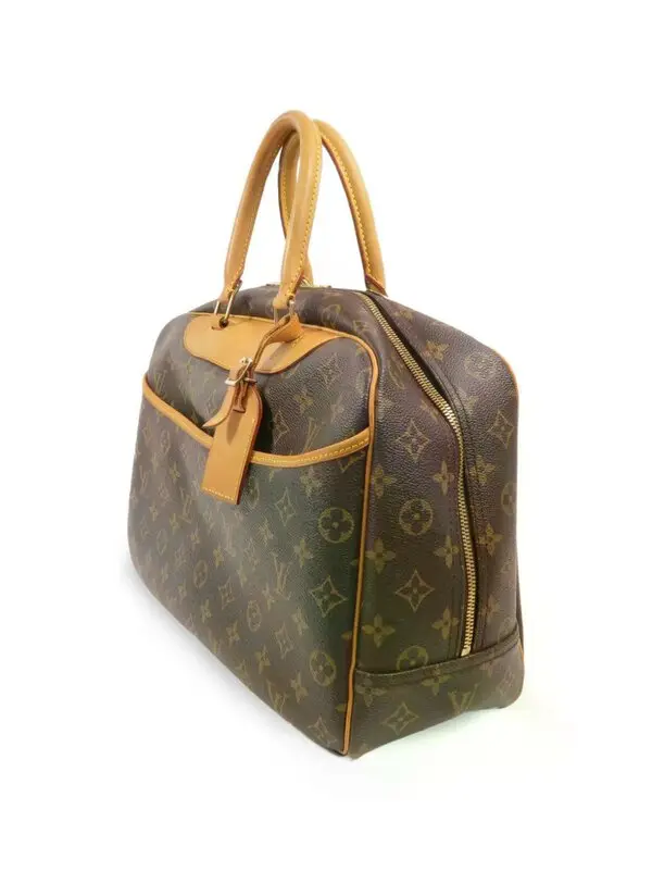 LOUIS VUITTON Monogram Canvas Deauville Tote Bag - Brown