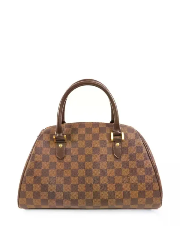 LOUIS VUITTON Damier Ebene Mm Ribera Handbag