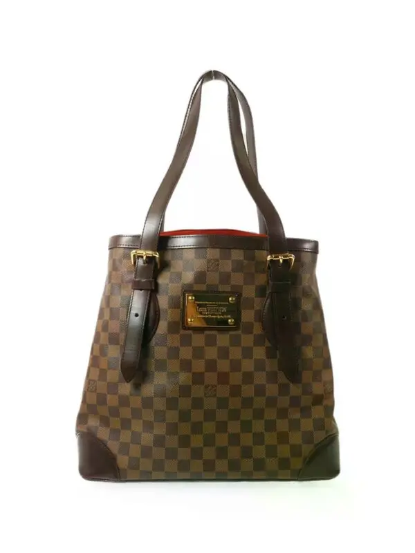 LOUIS VUITTON Damier Ebène Hampstead Mm Shoulder Bag