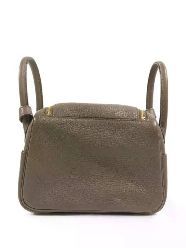 Hermès 2019 Mini Lindy Tote Bag - Grey