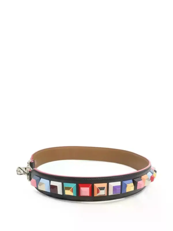 Fendi Strap You Studded Shoulder Strap