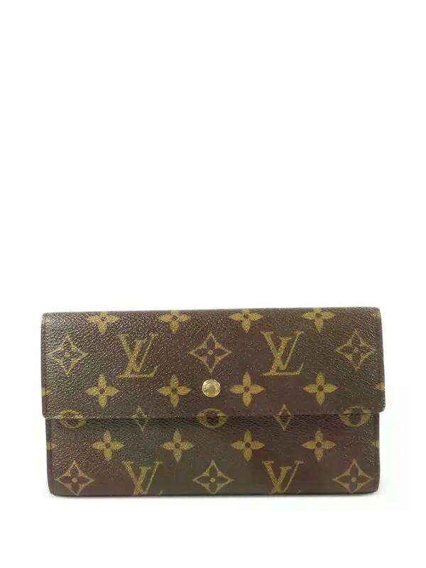 LOUIS VUITTON Monogram International Wallet - Brown