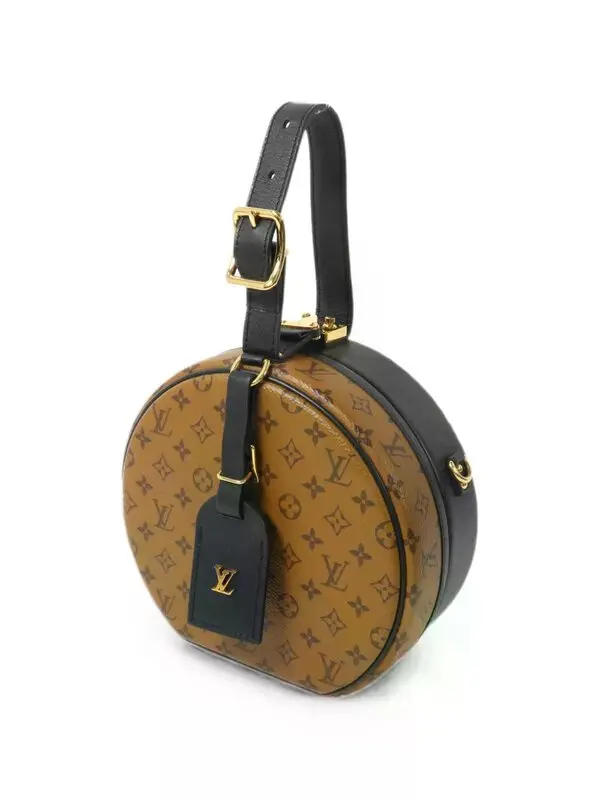 LOUIS VUITTON Petite Boite Chapeau Monogram Reverse Tote Bag