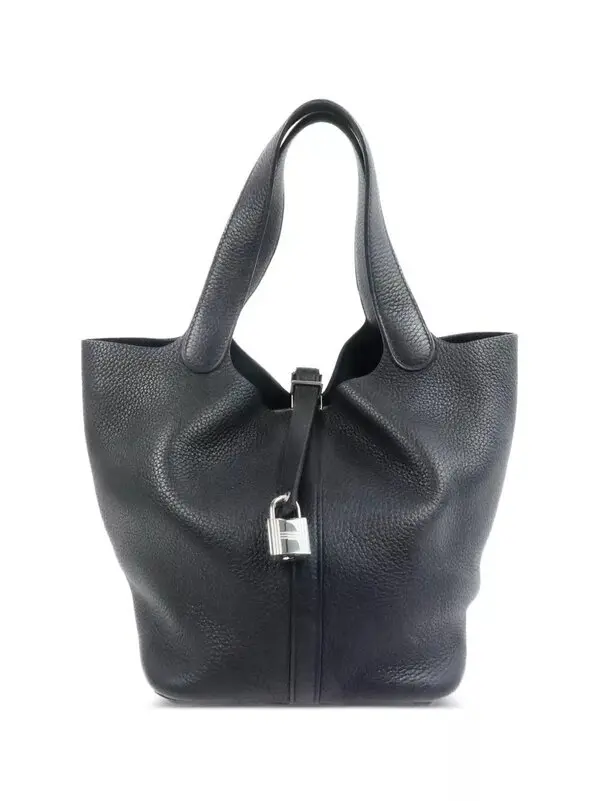 Hermès Mm Picotin Bucket Bag - Black