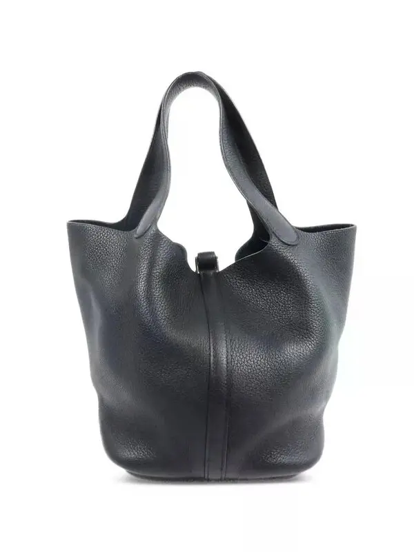 Hermès Mm Picotin Bucket Bag - Black