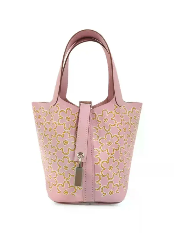 Hermès Picotin Micro Daisy Mini Bucket Bag