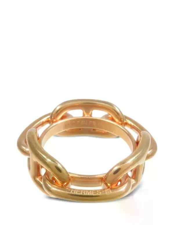 Hermès Chaine D'ancre Scarab Ring - Gold