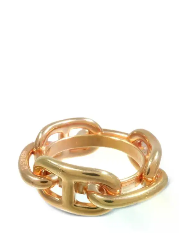 Hermès Chaine D'ancre Scarab Ring - Gold