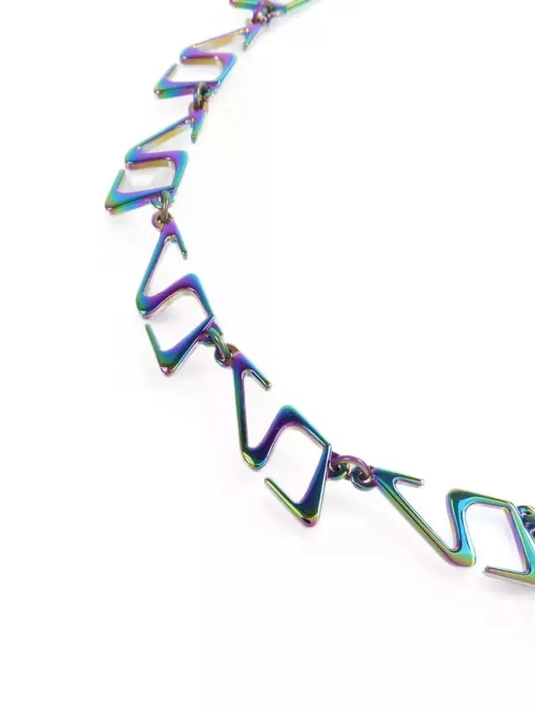 LOUIS VUITTON Iridescent Links Cable Chain Necklace