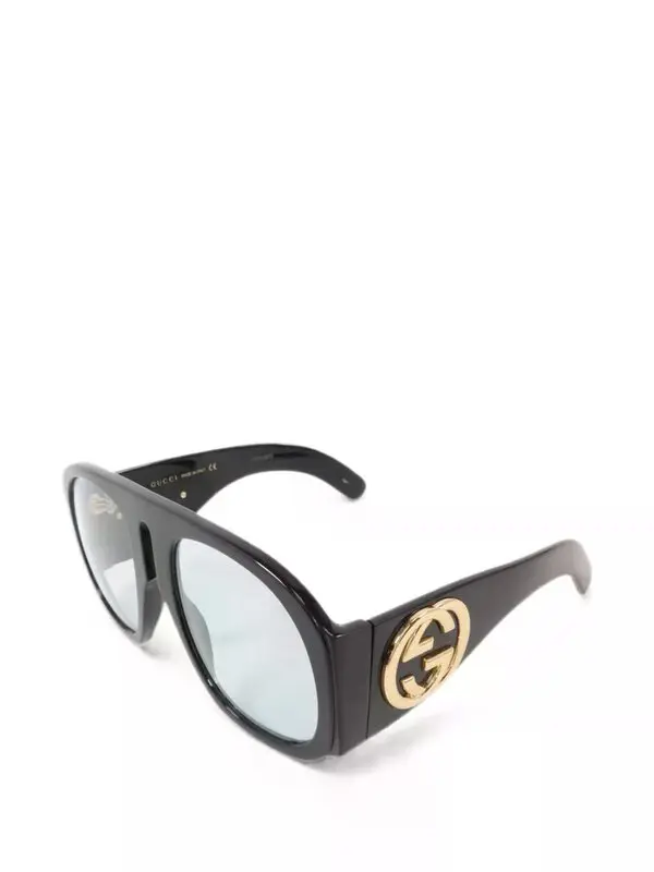 Gucci Interlocking G Pilot-frame Sunglasses