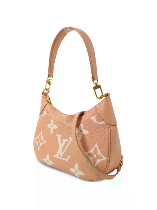 LOUIS VUITTON Bagatelle Monogram Empreinte Shoulder Bag - Orange