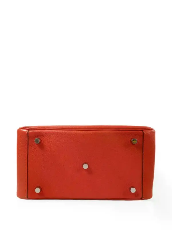 Hermès 2017 26 Lindy Leather Tote Bag - Red