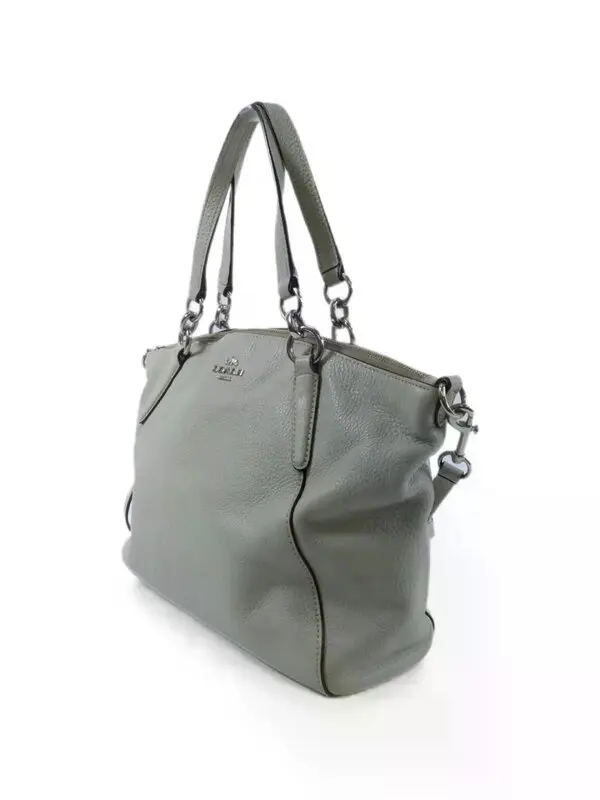 COACH VINTAGE Logo Plaque Shoulder Bag