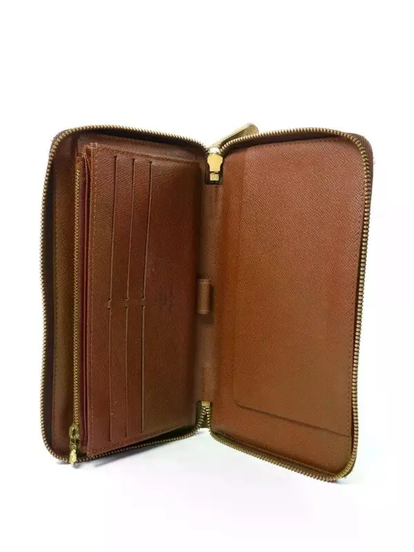 LOUIS VUITTON Monogram Long Wallet - Brown