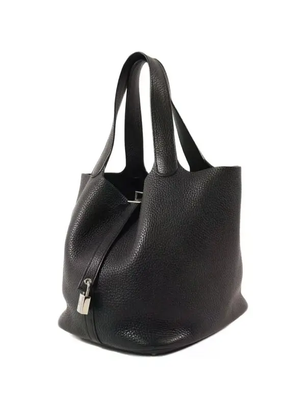 Hermès 2017 Picotin Mm Tote Bag - Black