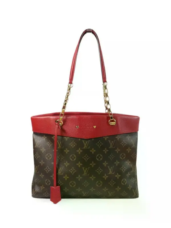 LOUIS VUITTON Pallas Shopper Monogram Tote Bag