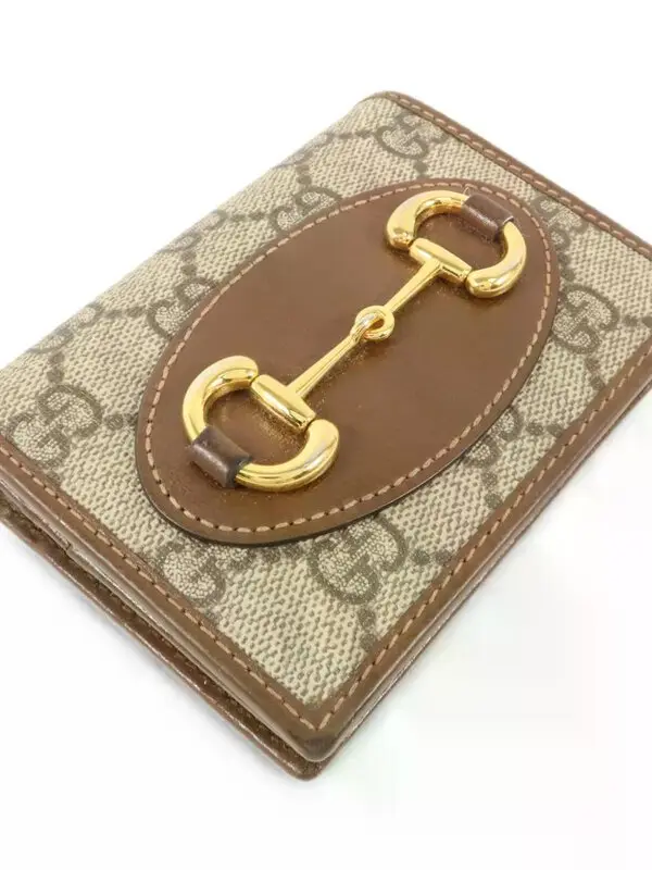 Gucci Horsebit 1955 Gg Canvas Wallet