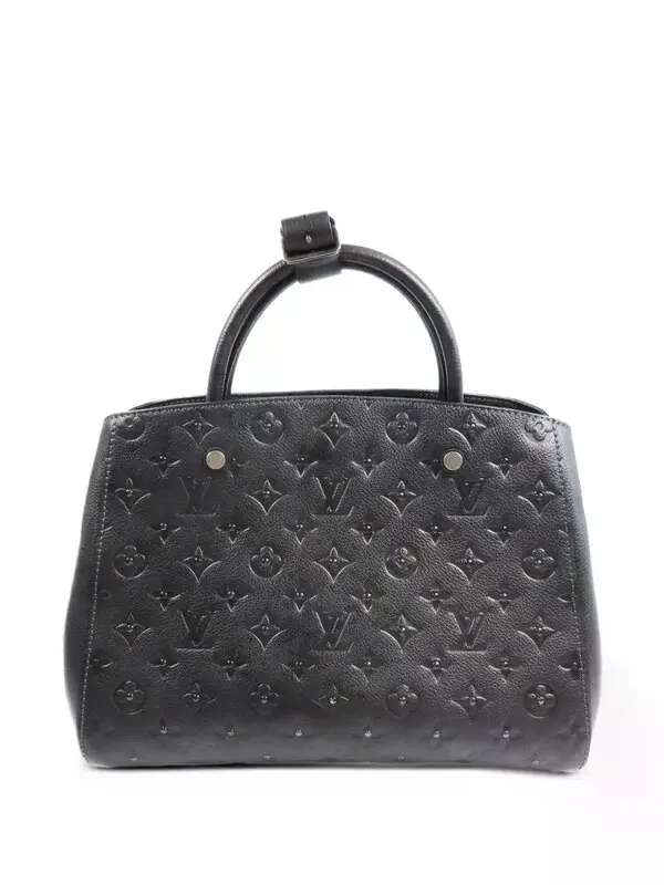 LOUIS VUITTON Monogram Empreinte Bb Montaigne Tote Bag