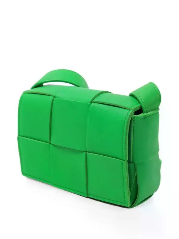 Bottega Veneta Cassette Crossbody Bag - Green